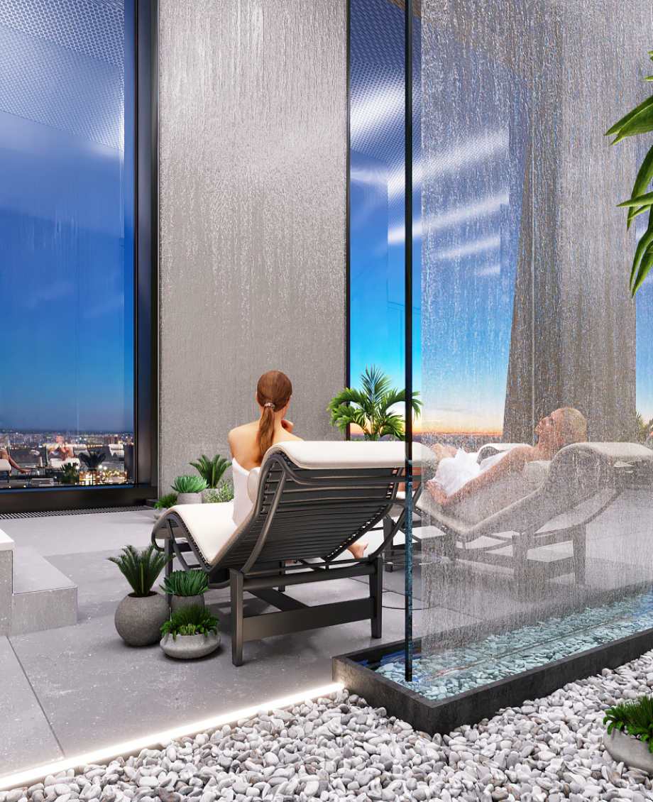 Upside Towers | Upside Club площадью 2000 м²- закрытый клуб для жителей Upside Towers