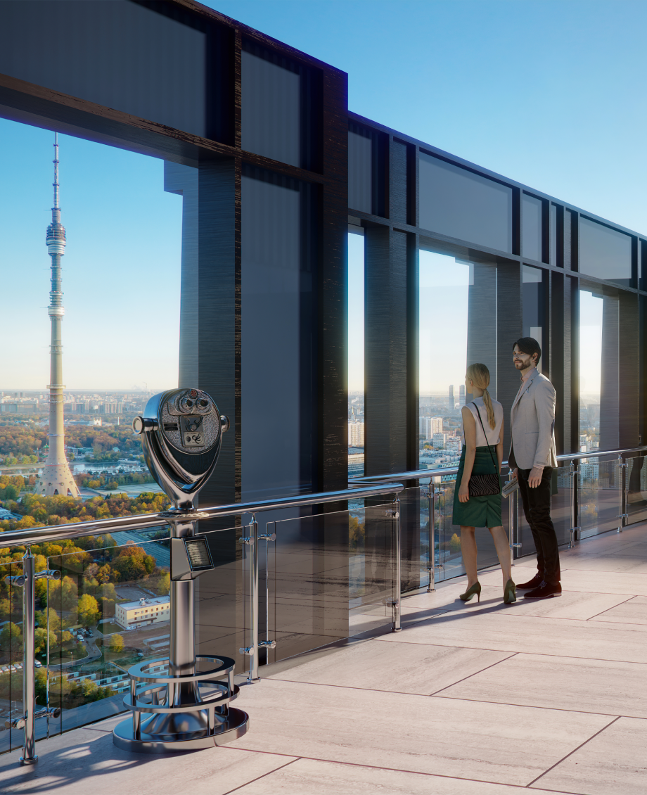 Upside Towers | Upside Club площадью 2000 м²- закрытый клуб для жителей Upside Towers